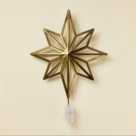 Hearth & Hand | Holiday | Antique Brass Star Christmas Tree Topper ...